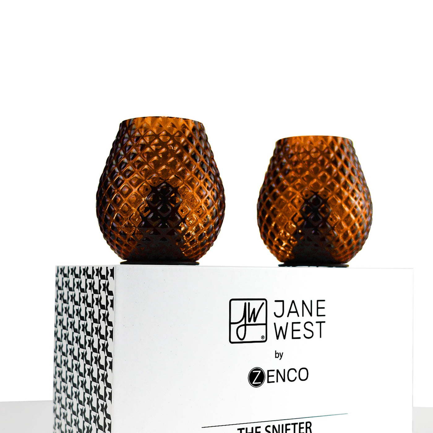 Zenco Glassware | Jane West | Glass | Duo | Flow